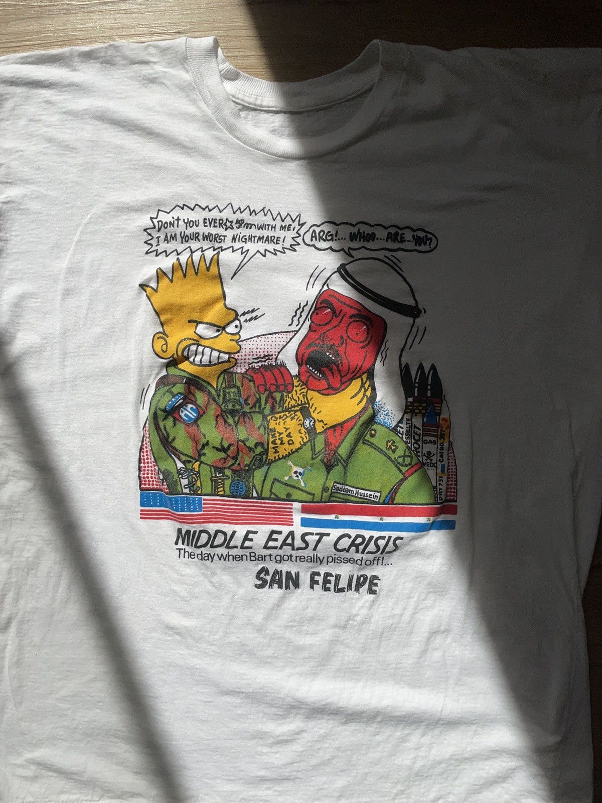 The Simpsons × Vintage Vintage Bootleg Bart Simpson tee | Grailed