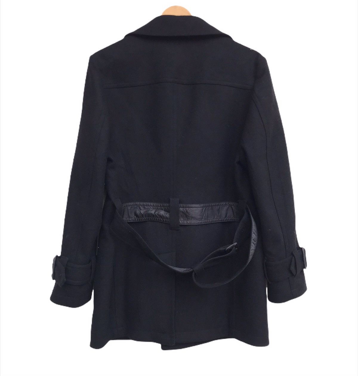 Katharine Hamnett London Made in Japan Laine Wool Tactical Overcoat ...