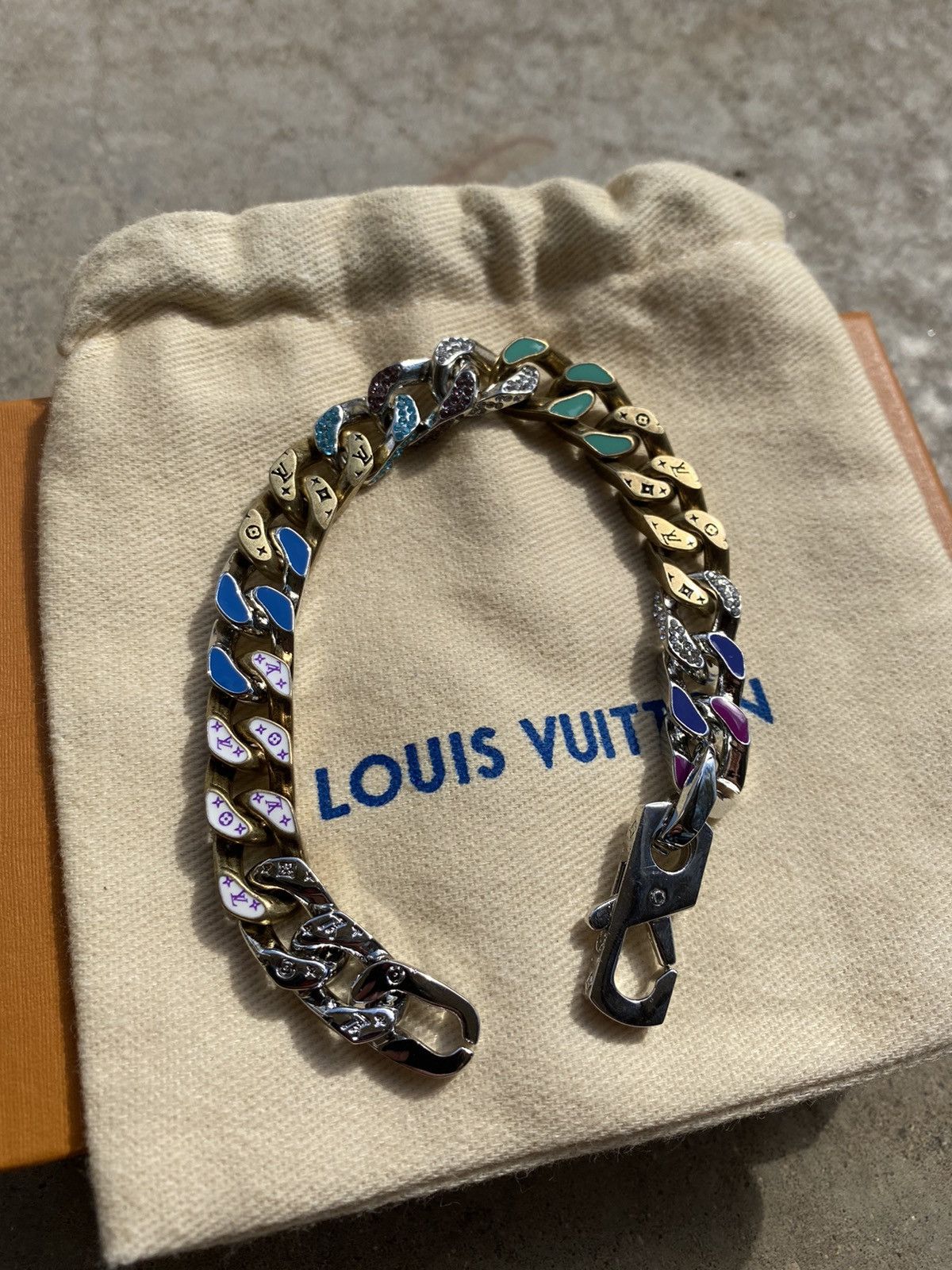Louis Vuitton Louis Vuitton Chain Link Patches | Grailed
