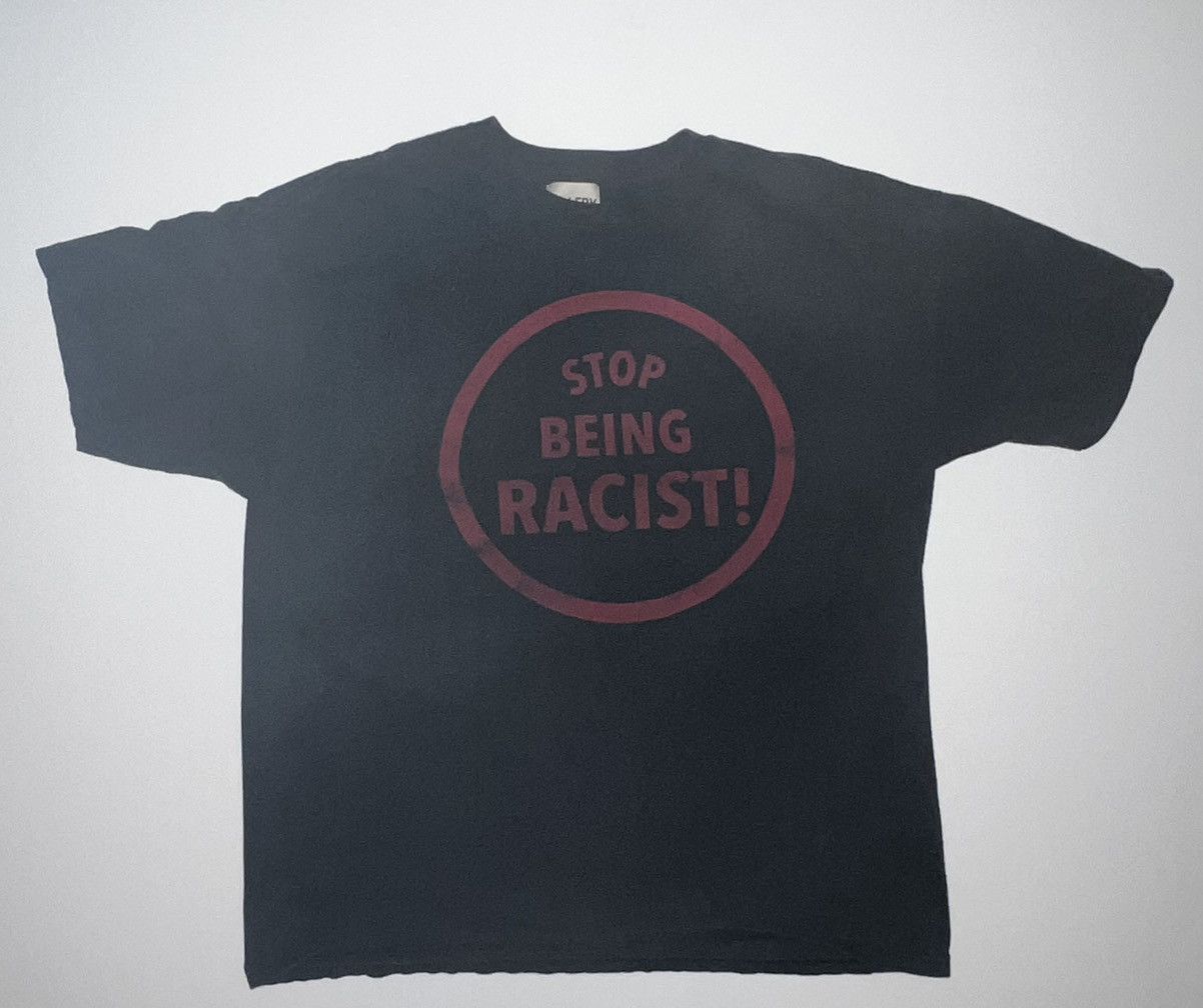 Gallery Dept. Stop being racist t-shirt | Grailed