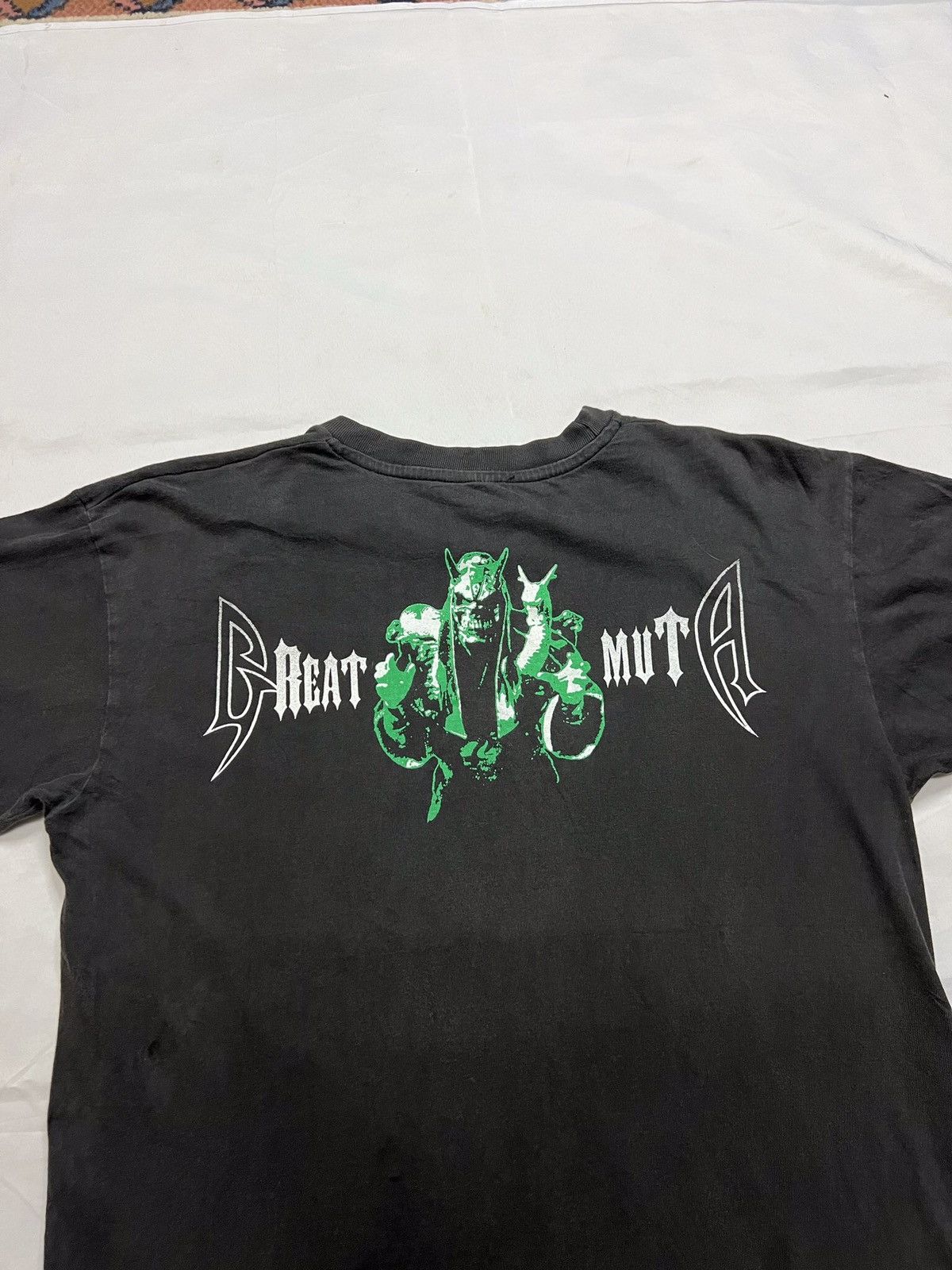 Vintage × Wcw/Nwo × Wwf VINTAGE GREAT MUTA KEIJI MUTO WRESTLING T-SHIRT ...