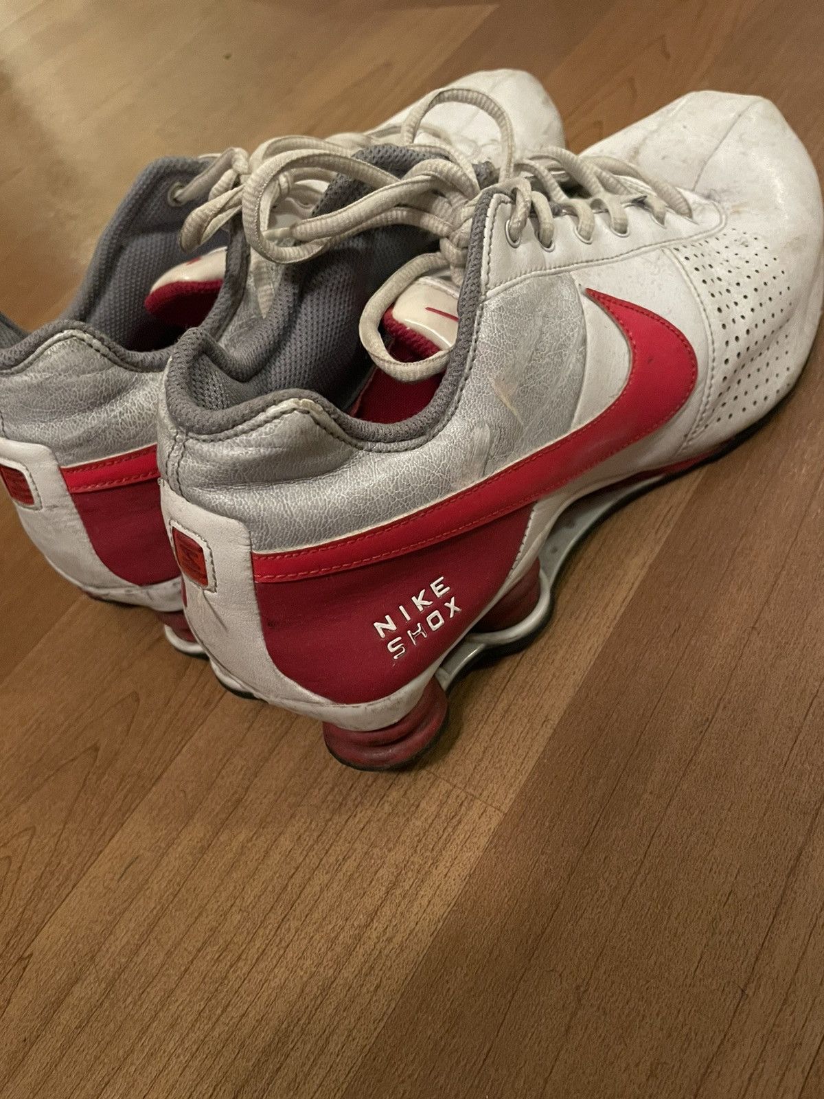 Nike Nike Shox Red Swoosh | Grailed