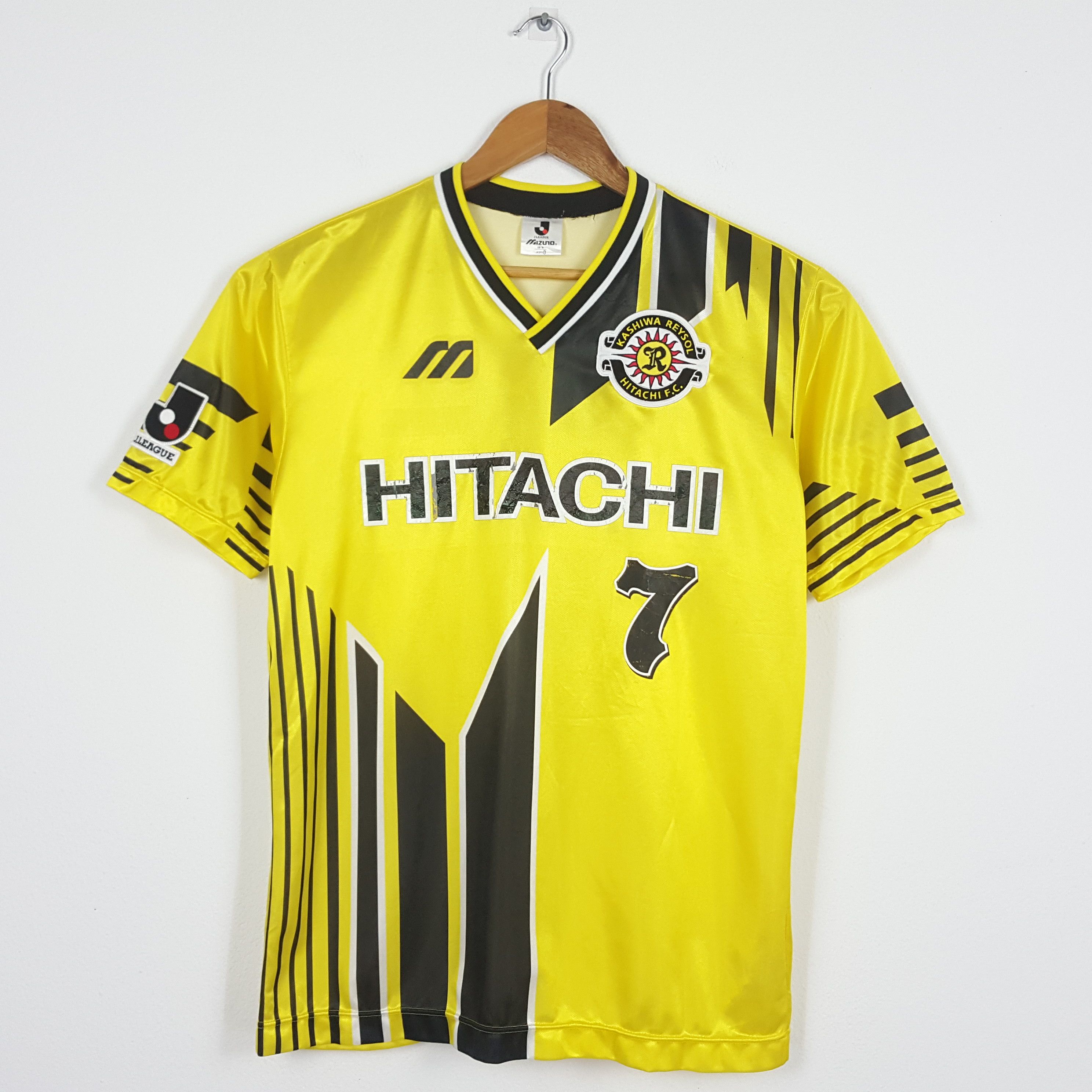 Vintage Vintage KASHIWA REYSOL HITACHI F.C Japanese Football Club | Grailed