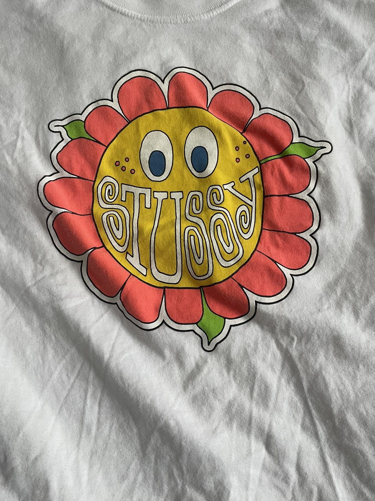 Stussy Stussy flower tee size L | Grailed