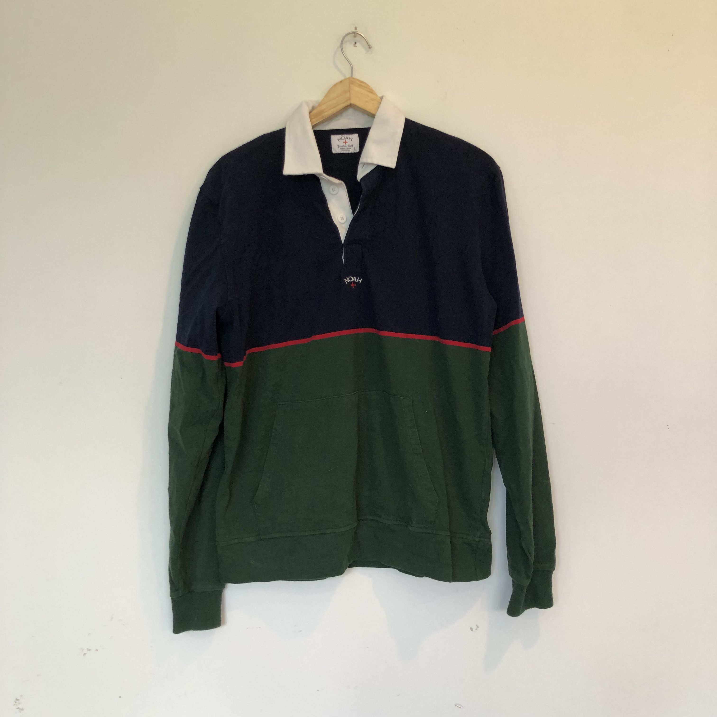 Noah Noah Colorblock Rugby | Grailed