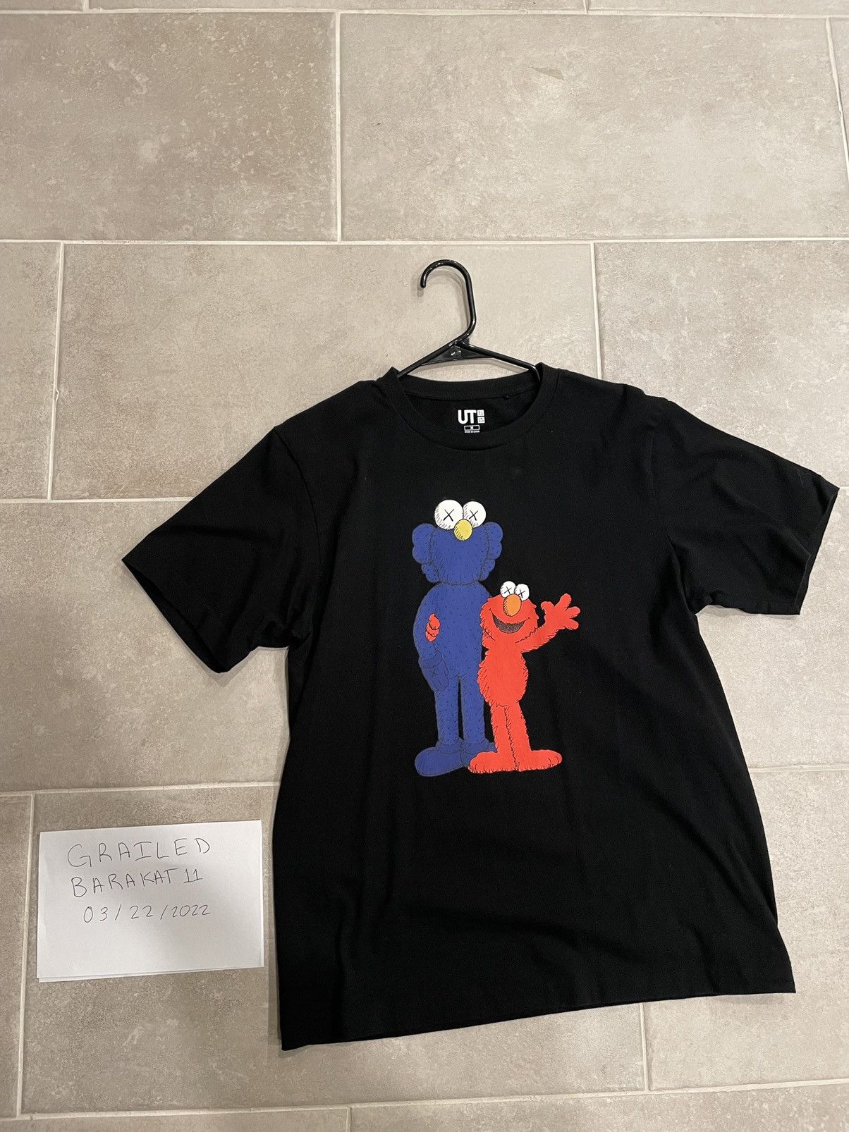 Kaws × Uniqlo Sesame Street Elmo and Cookie Monster | Grailed