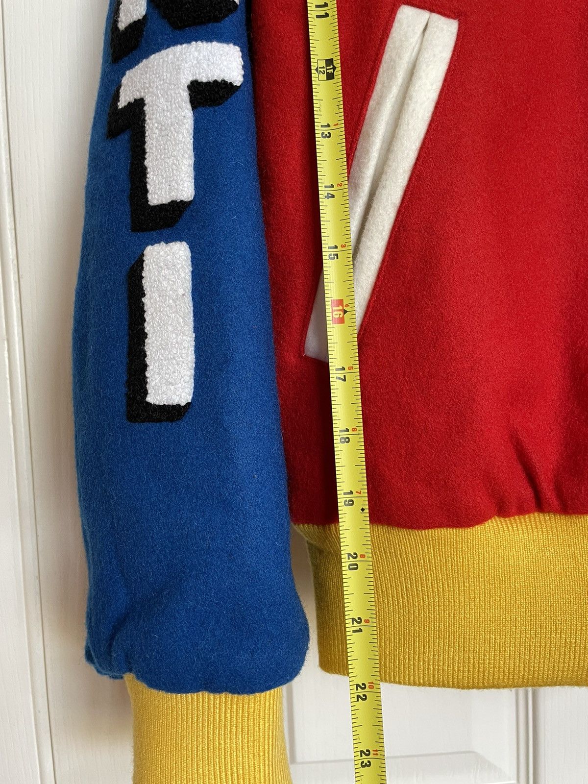 Golf Wang × Tyler The Creator Golf Wang Anti Golf Varsity Jacket ...