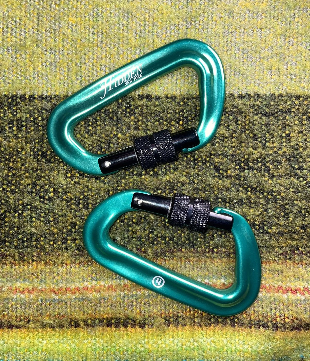 HIDDEN Hidden Ny green carabiner | Grailed