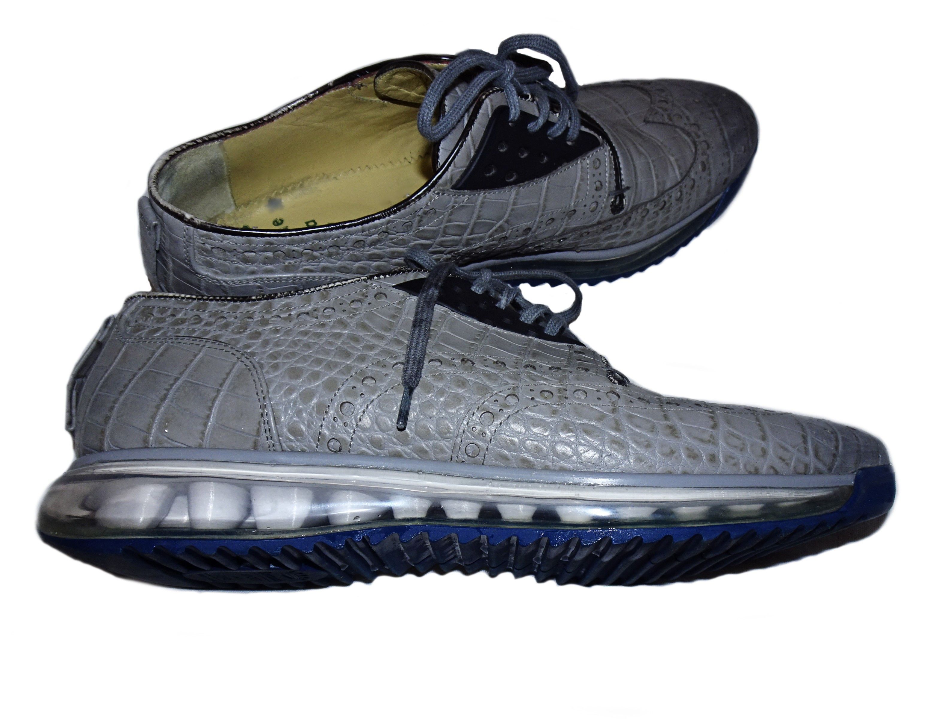 Barracuda BARRACUDA CROC EMBOSSED CASUAL SHOES | Grailed