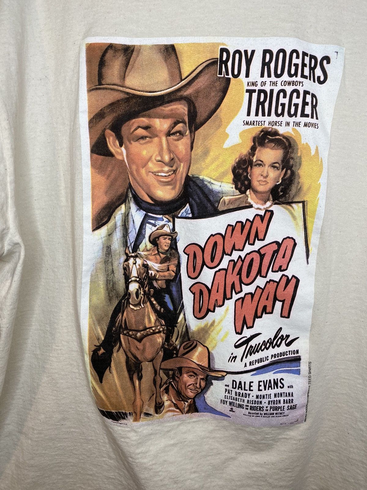 Delta × Movie × Vintage 1993 Roy Rogers Down Dakota Way Movie Poster ...