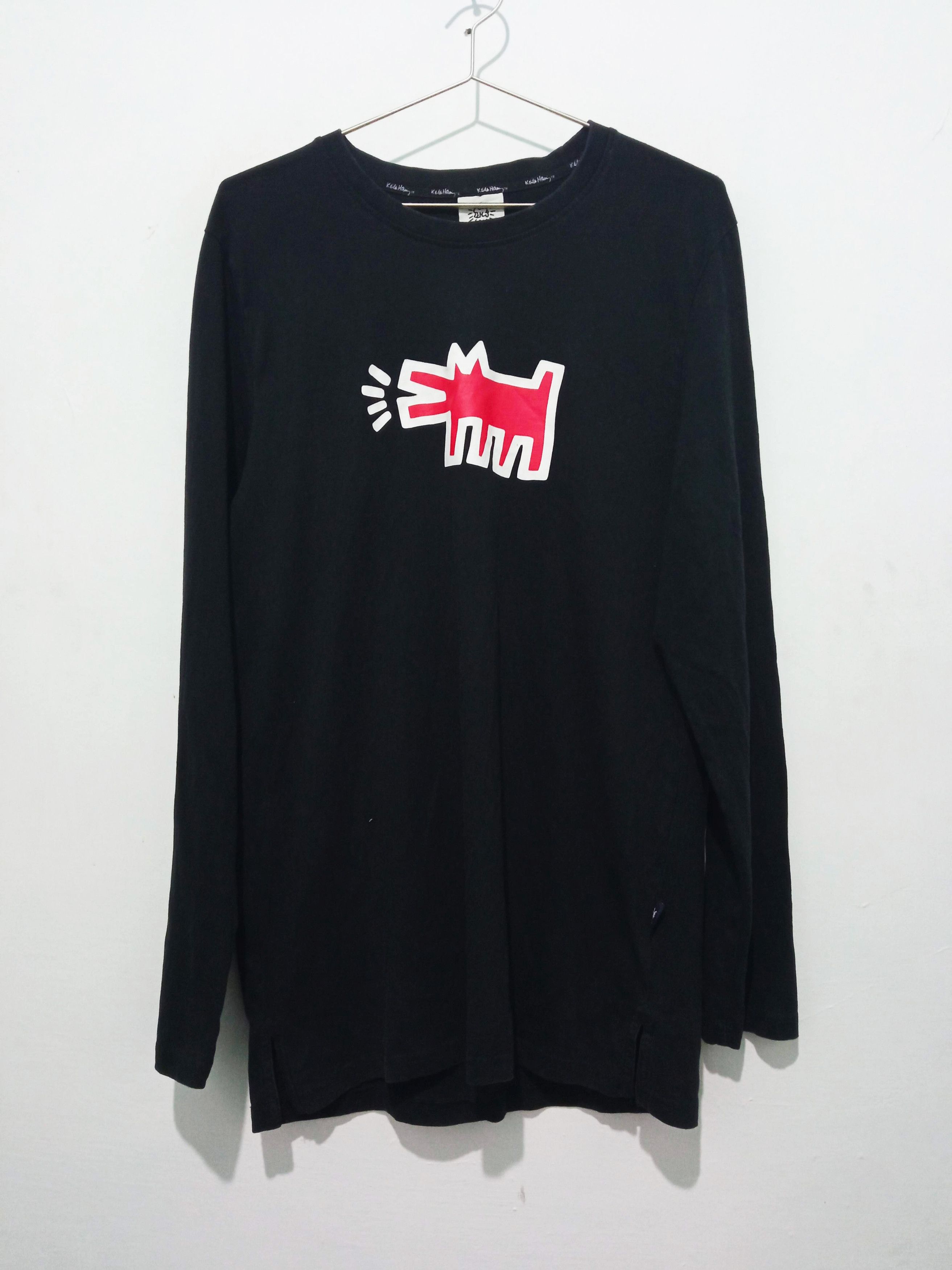 Keith Haring × Vintage Keith haring logo tee | Grailed