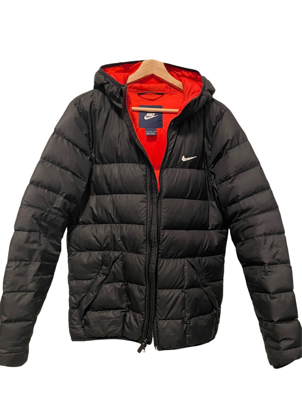 Nike Nike Bubble/puffer Jacket Orange inner size S mens | Grailed