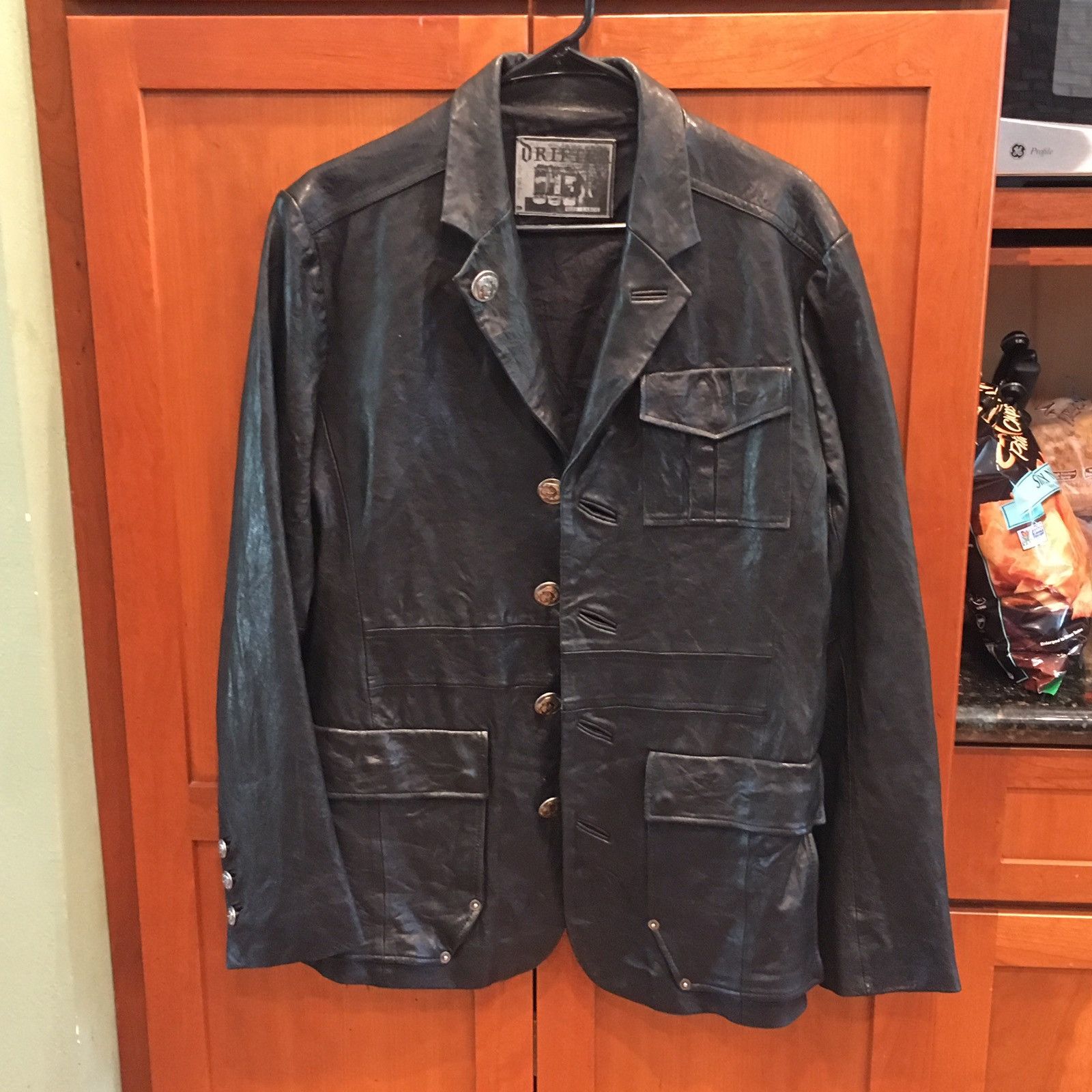 Drifter Drifter Never Released Leather Jacket Sample | Grailed