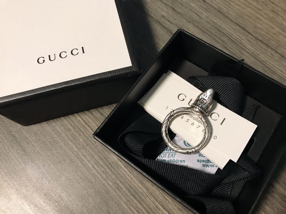 Gucci Gucci Anger Forest Wolf Ring | Grailed