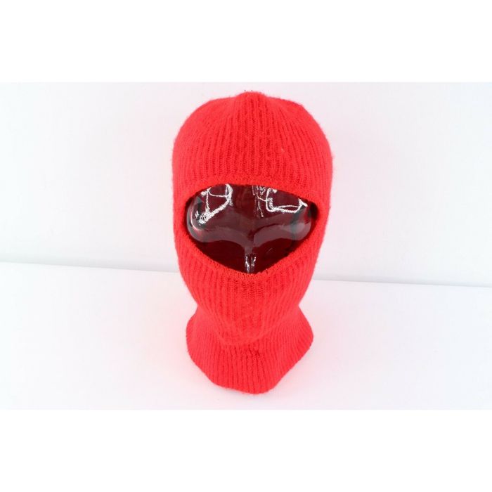 Vintage Vintage 90s Streetwear Acrylic One Hole Robber Beanie Hat | Grailed