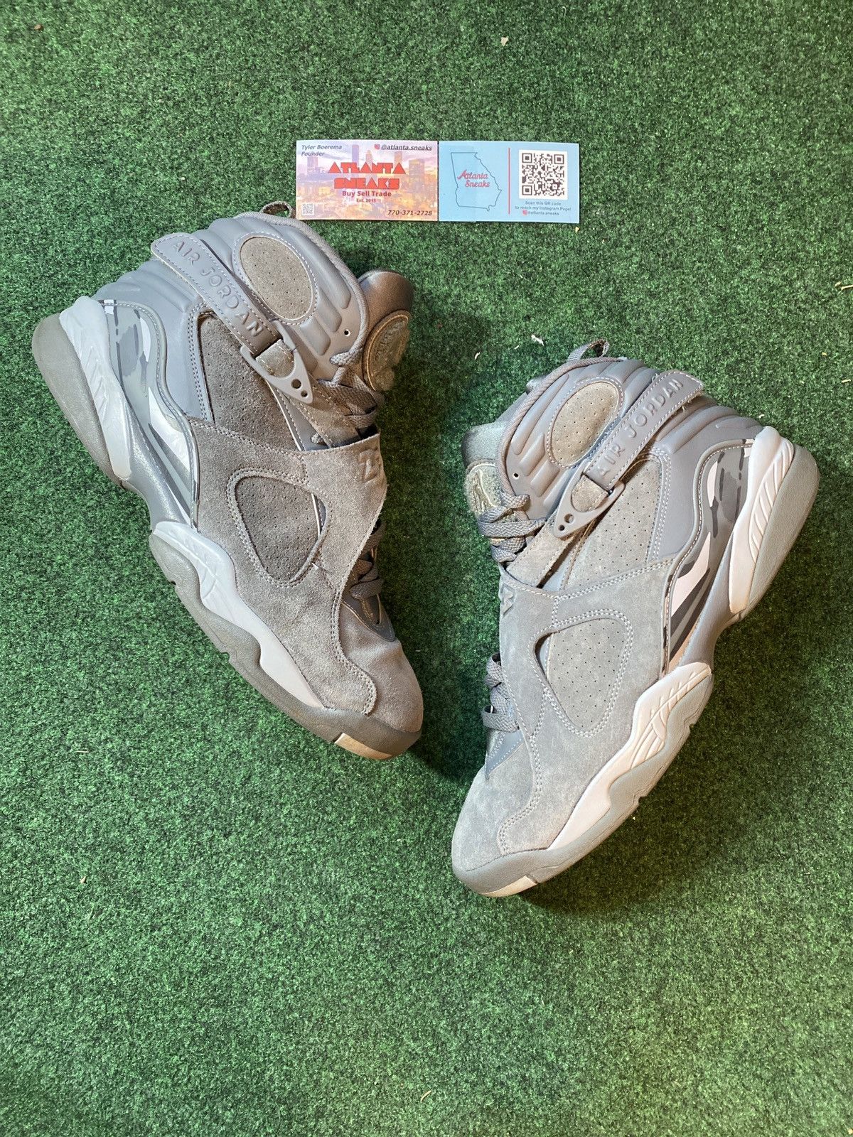 Nike Air Jordan 8 Retro Cool Grey 2017 | Grailed