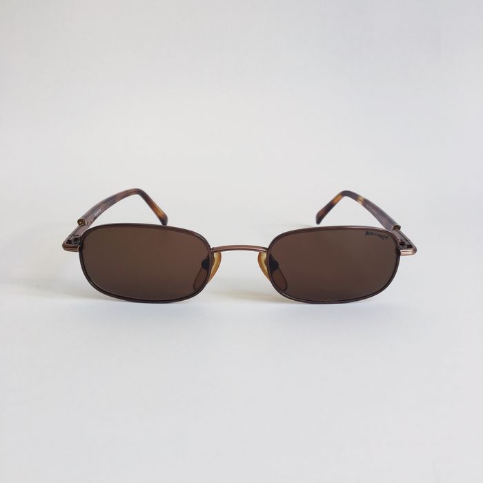 Vintage Rolling Vintage Square Sunglasses Brown/Tortoise Frame 90s ...