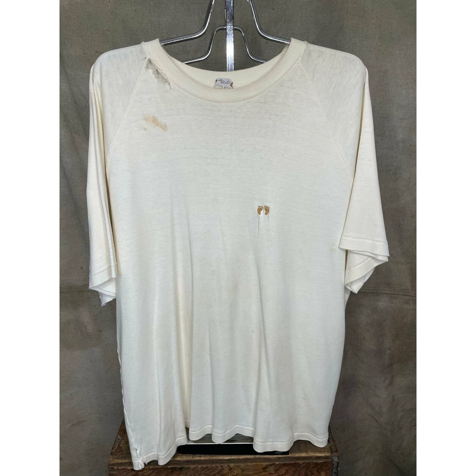 Hang Ten Vintage 70s Hang Ten Embroidered Surfing T Shirt Sz L | Grailed