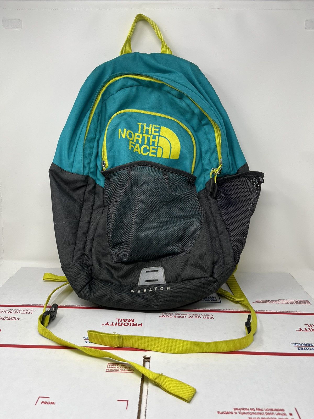 The North Face The North Face Backpack Wasatch Turquoise Northface ...