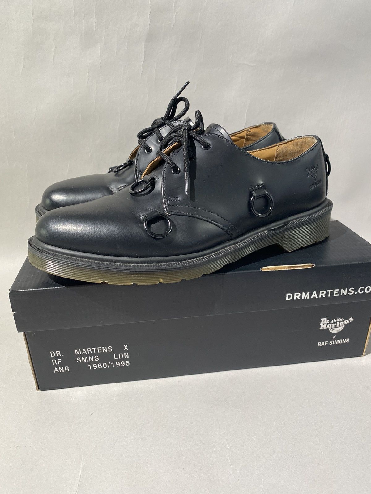 Dr. Martens × Raf Simons Raf Simons Doc Martens ring derby boot | Grailed