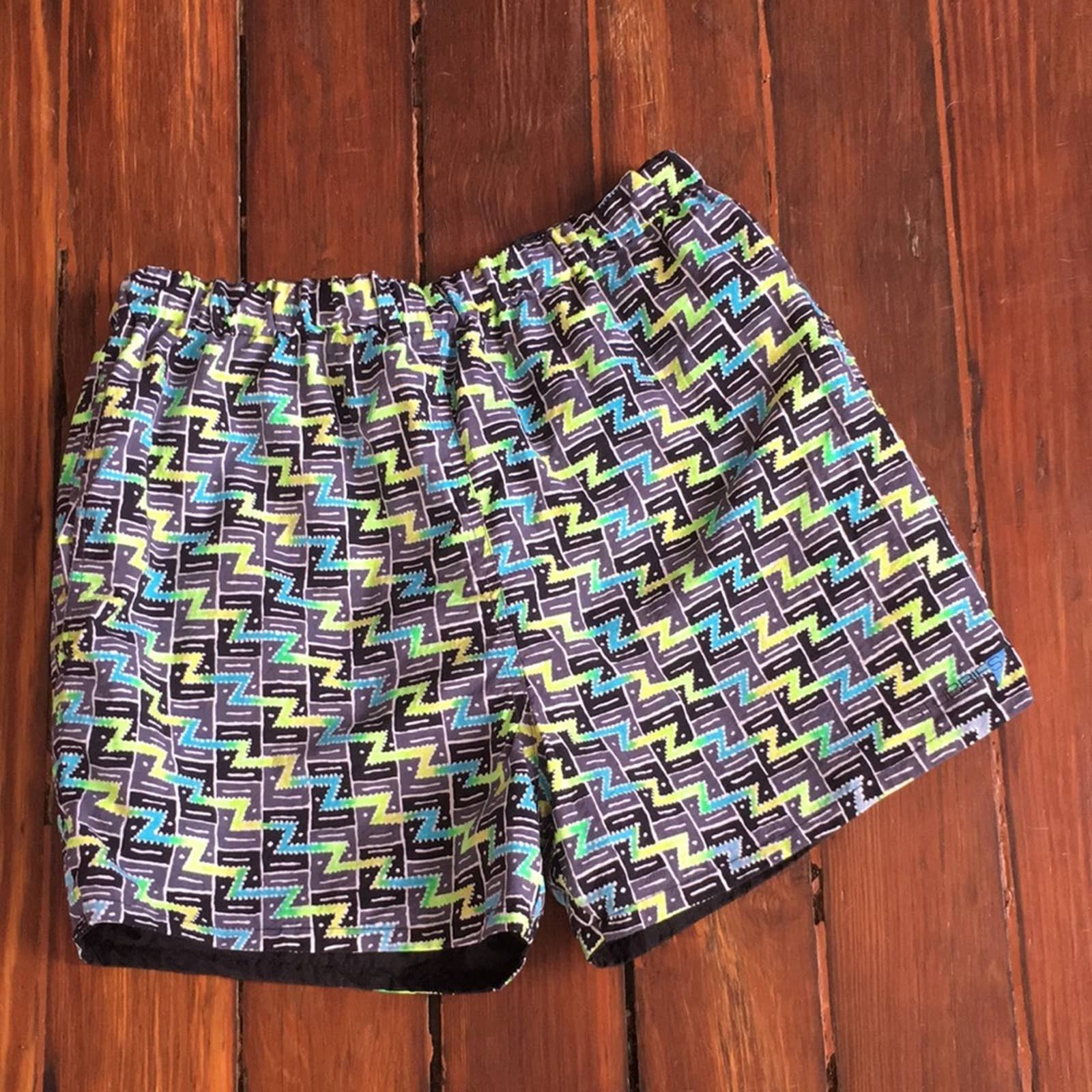 Unlisted Vintage Stubbies reversible unlined swim trunks | Grailed
