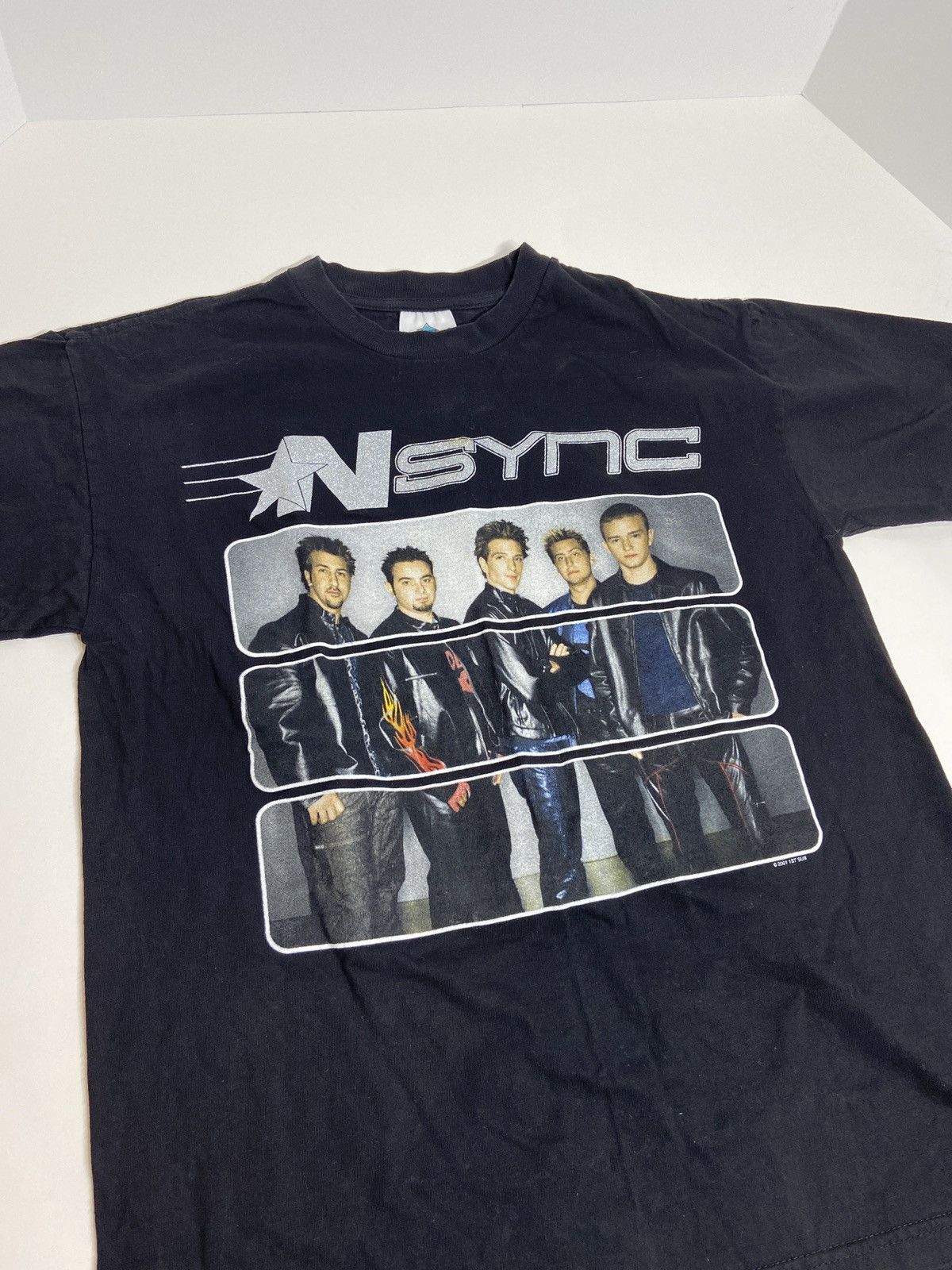Band Tees × Vintage 2001 NSYNC Popodyssey Tour Promo T-Shirt | Grailed