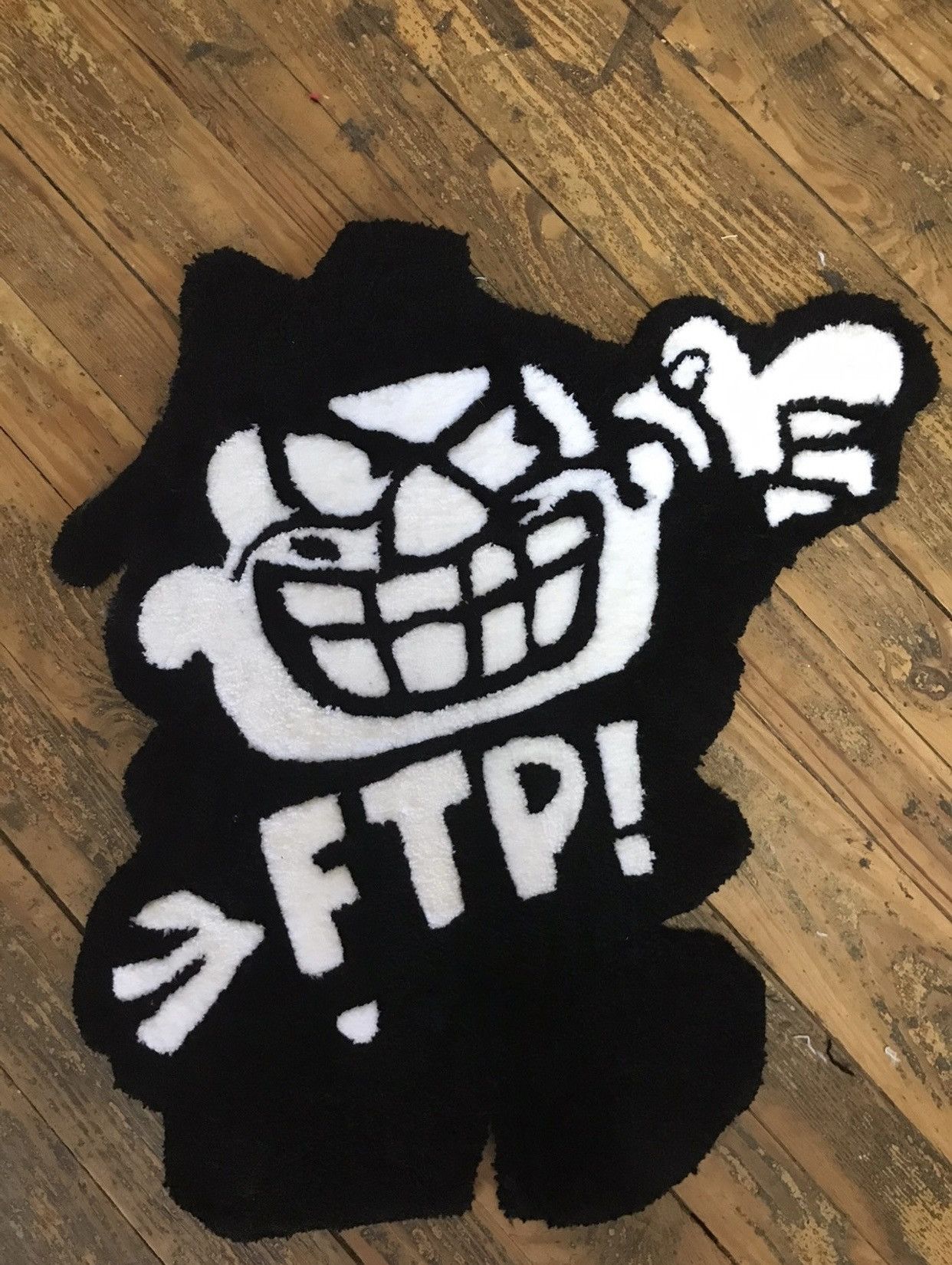 Fuck The Population FTP Boris Rug | Grailed
