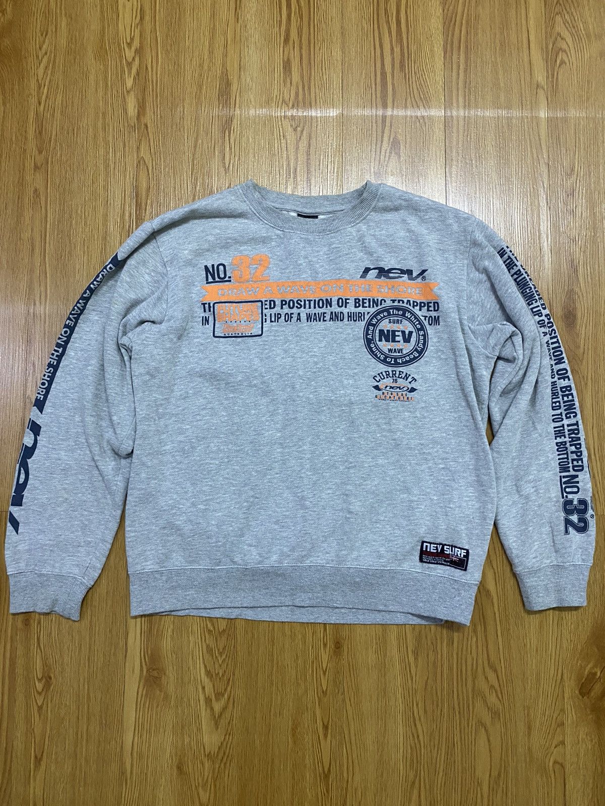 Japanese Brand Nev Surf Future Shapes Sweatshirt | Grailed