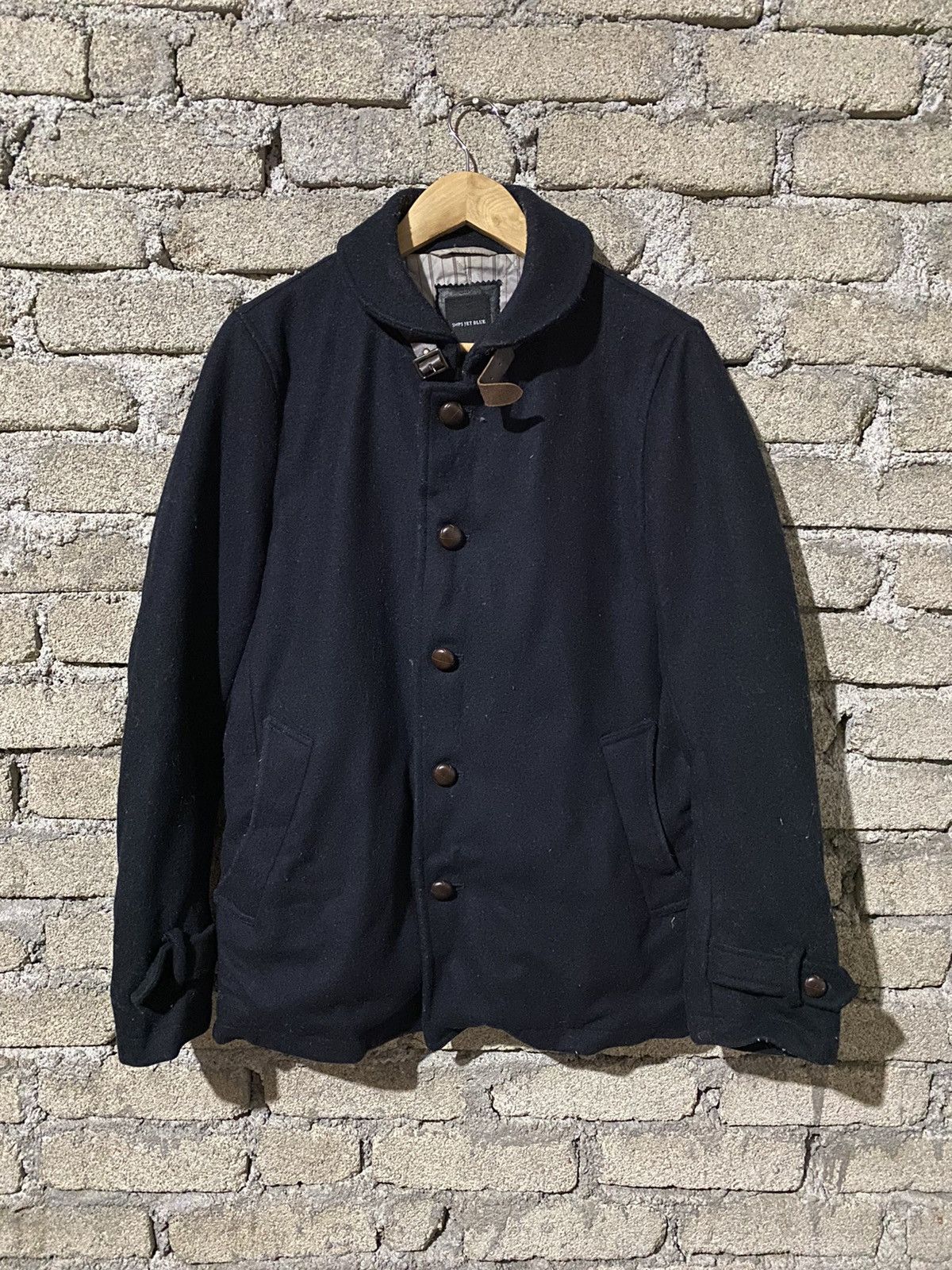 Ships Jet Blue 🔥SALE🔥SHIPS JET BLUE PURE WOOL JACKET | Grailed