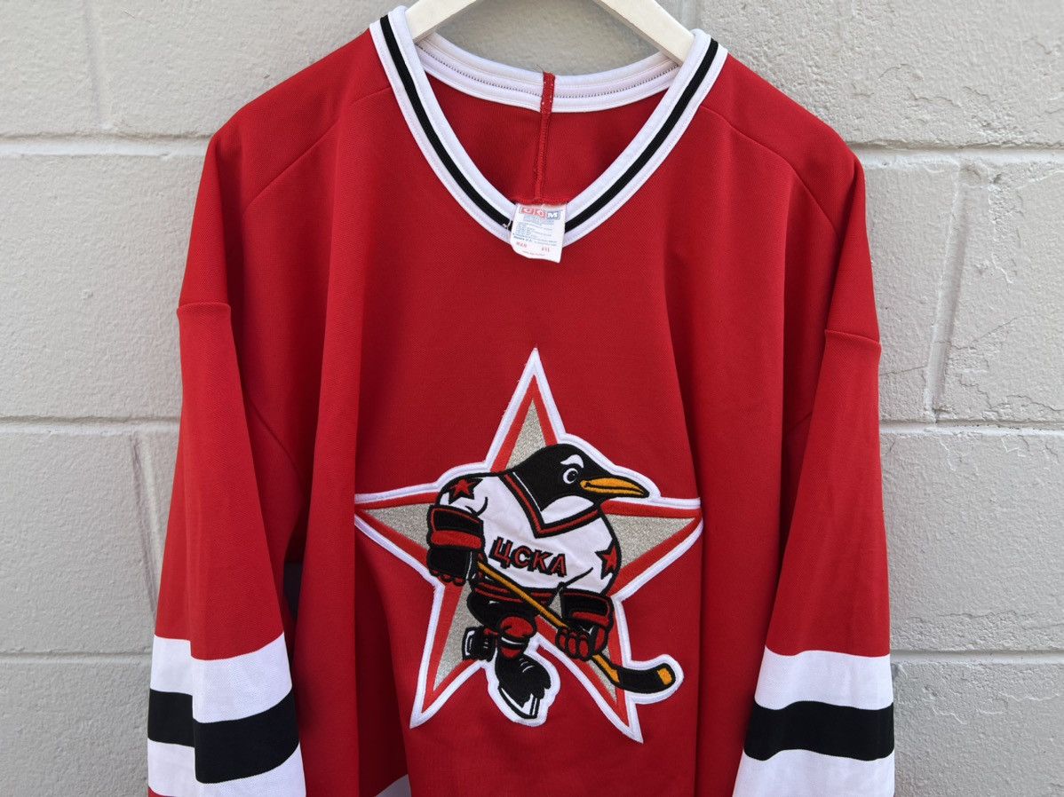 Ccm × Streetwear × Vintage Vintage Russian Penguins Hockey Jersey | Grailed