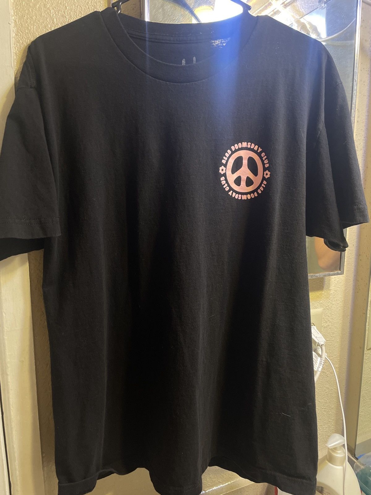 A.LAB A lab Doomsday Club pink and black T | Grailed