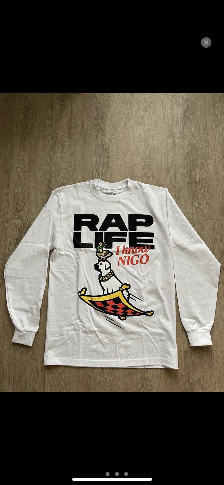 Human Made × Nigo I KNOW NIGO VICTOR VICTOR RAP LIFE LONG SLEEVE | Grailed