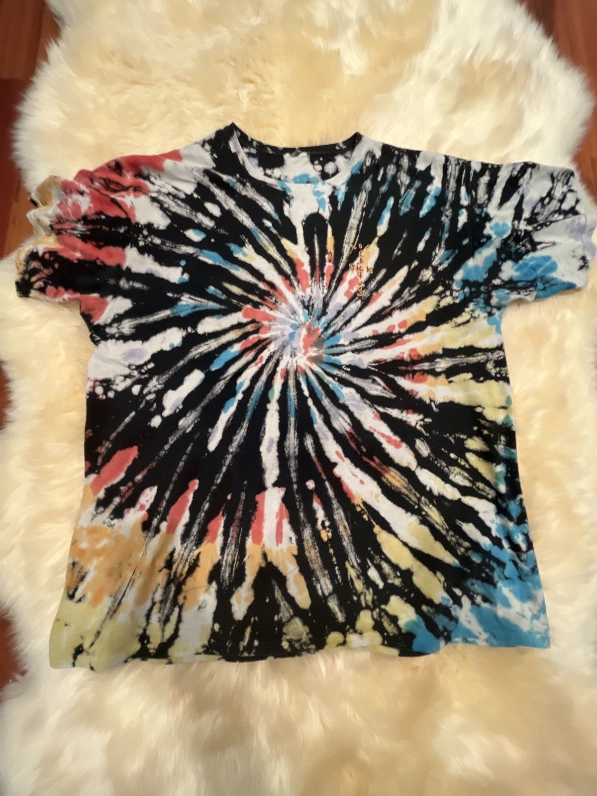 Travis Scott Travis Scott Highest in the Room Tie Dye Tee | Grailed