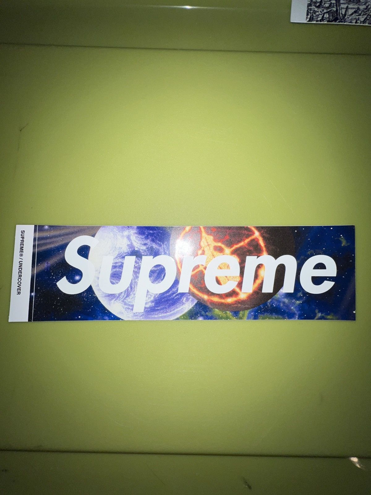 Supreme Supreme undercover box logo sticker | Grailed