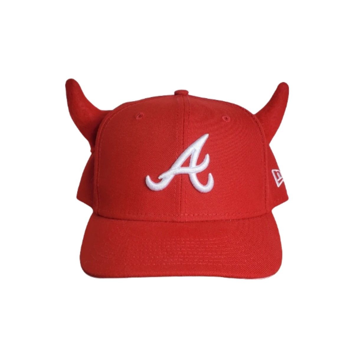 New Era Ryder Studios x New Era Atlanta Braves Red Demon Cap 7 3/4 ...