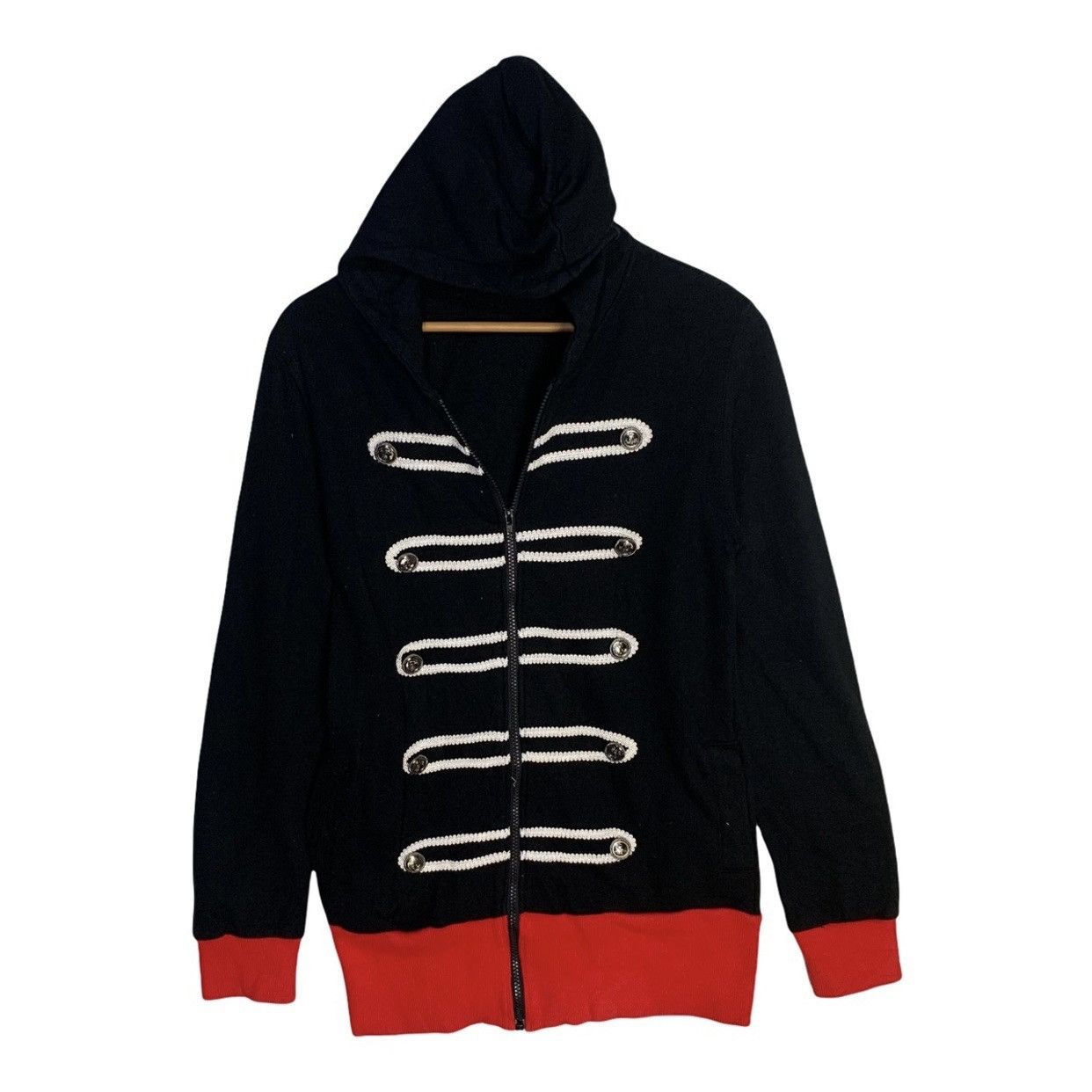 Japanese Brand Hoodie zip napoleon steampunk design | Grailed