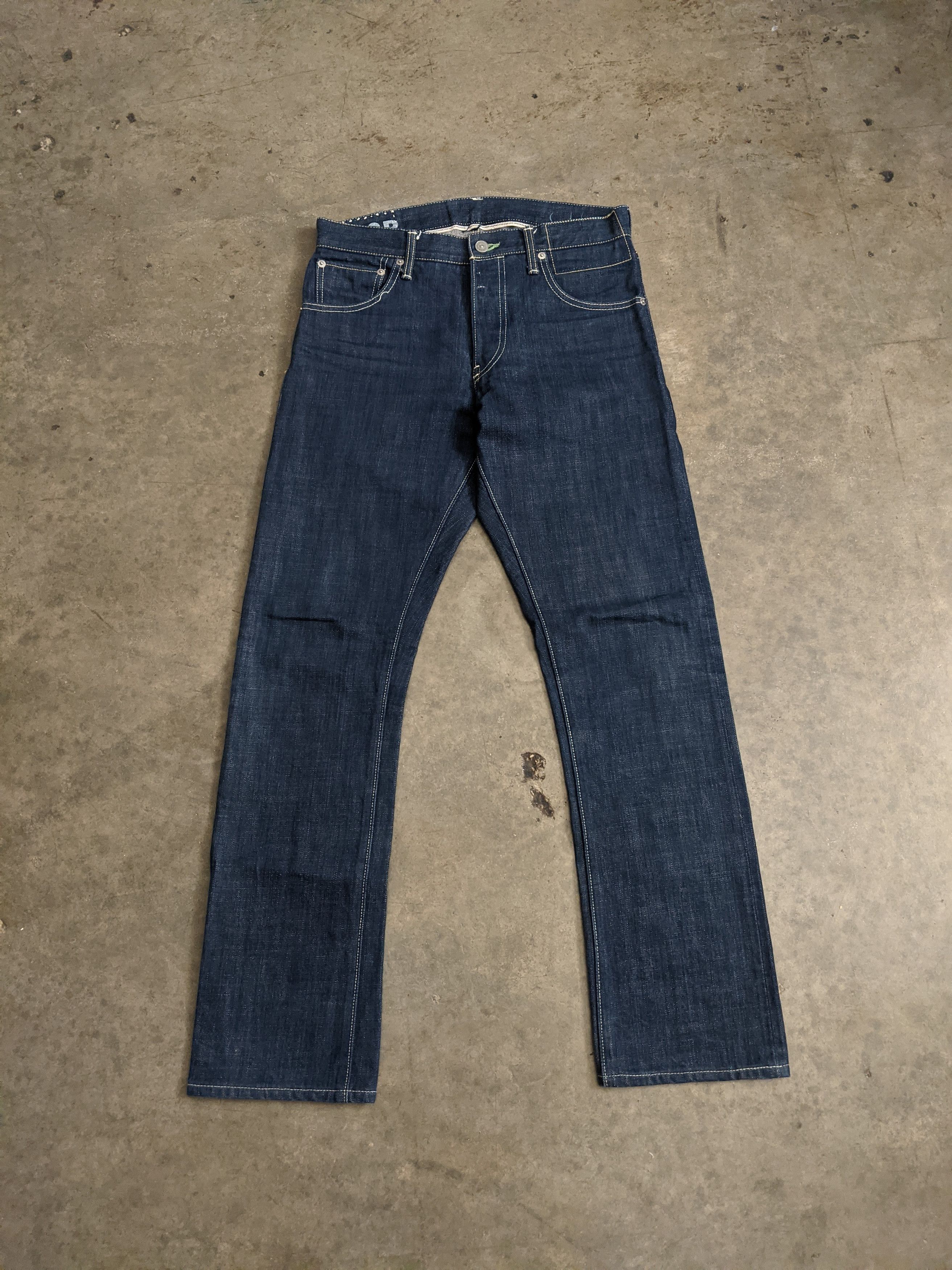 Visvim Visvim ICT 01 2R Raw Denim Jeans | Grailed