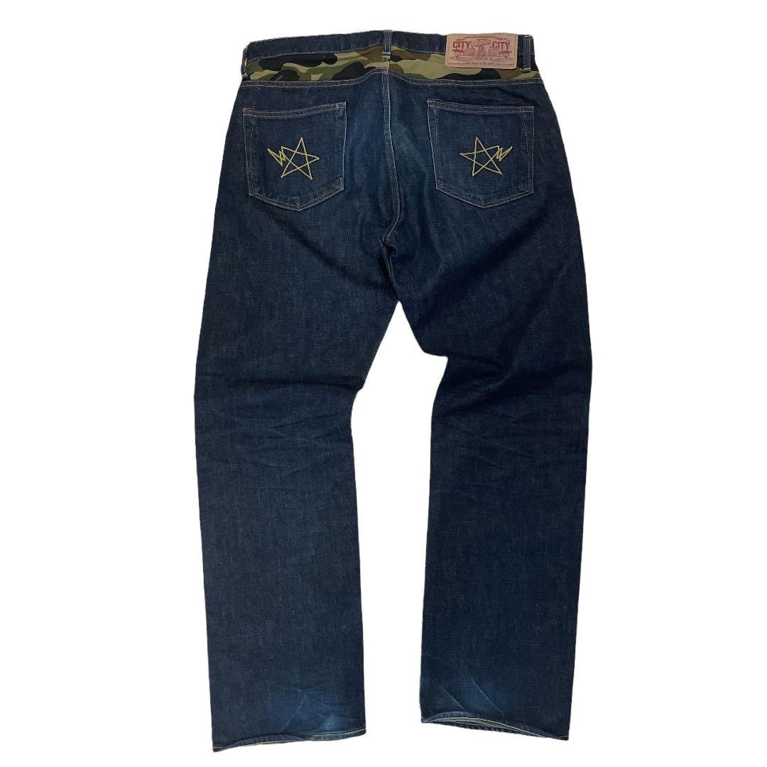 Bape Bape pentagram bapesta star jeans | Grailed