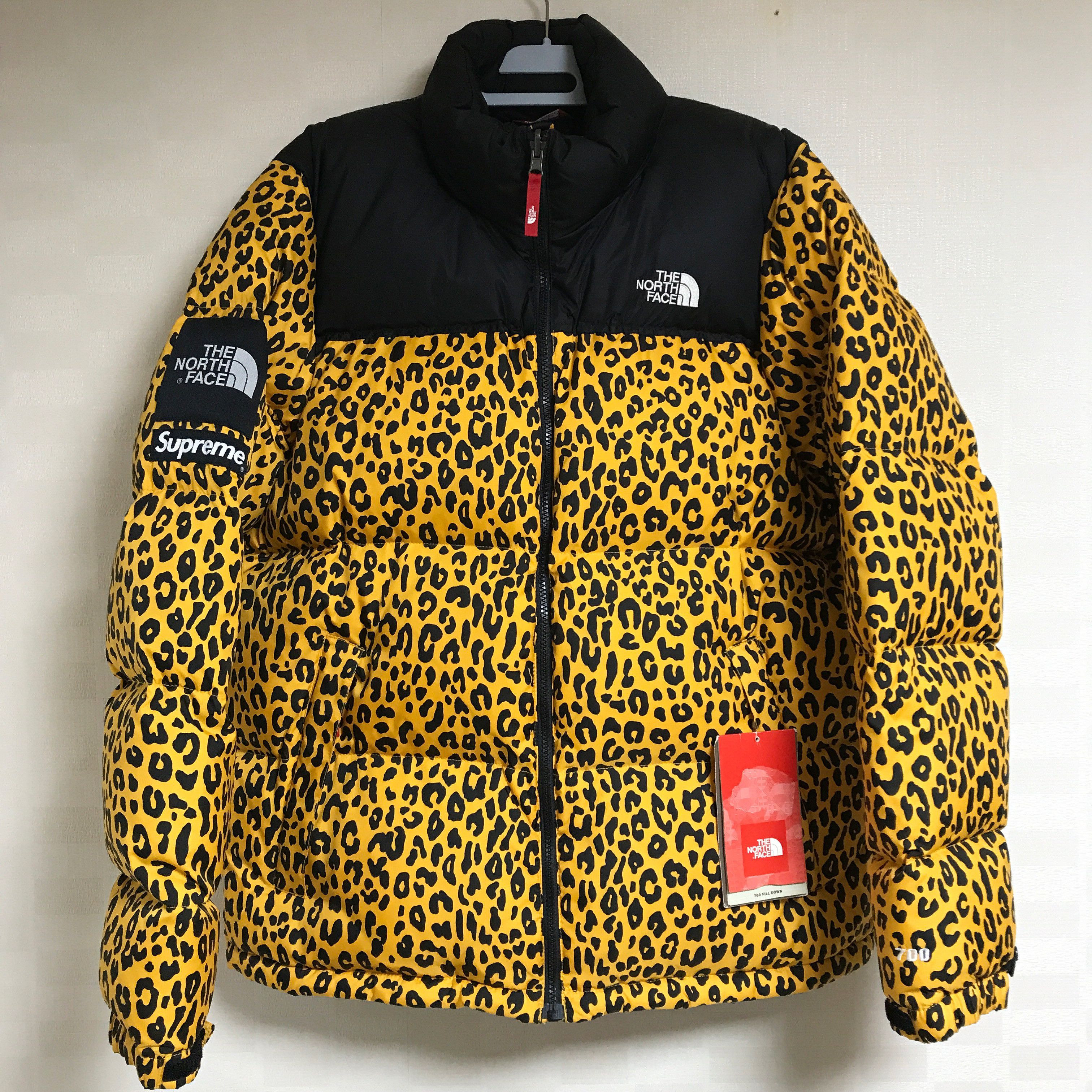 Supreme Supreme x The North Face Leopard Nuptse Jacket Yellow 2011 ...