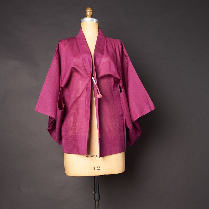 Vintage Vintage 1980s Purple Haori Japanese Kimono | Grailed