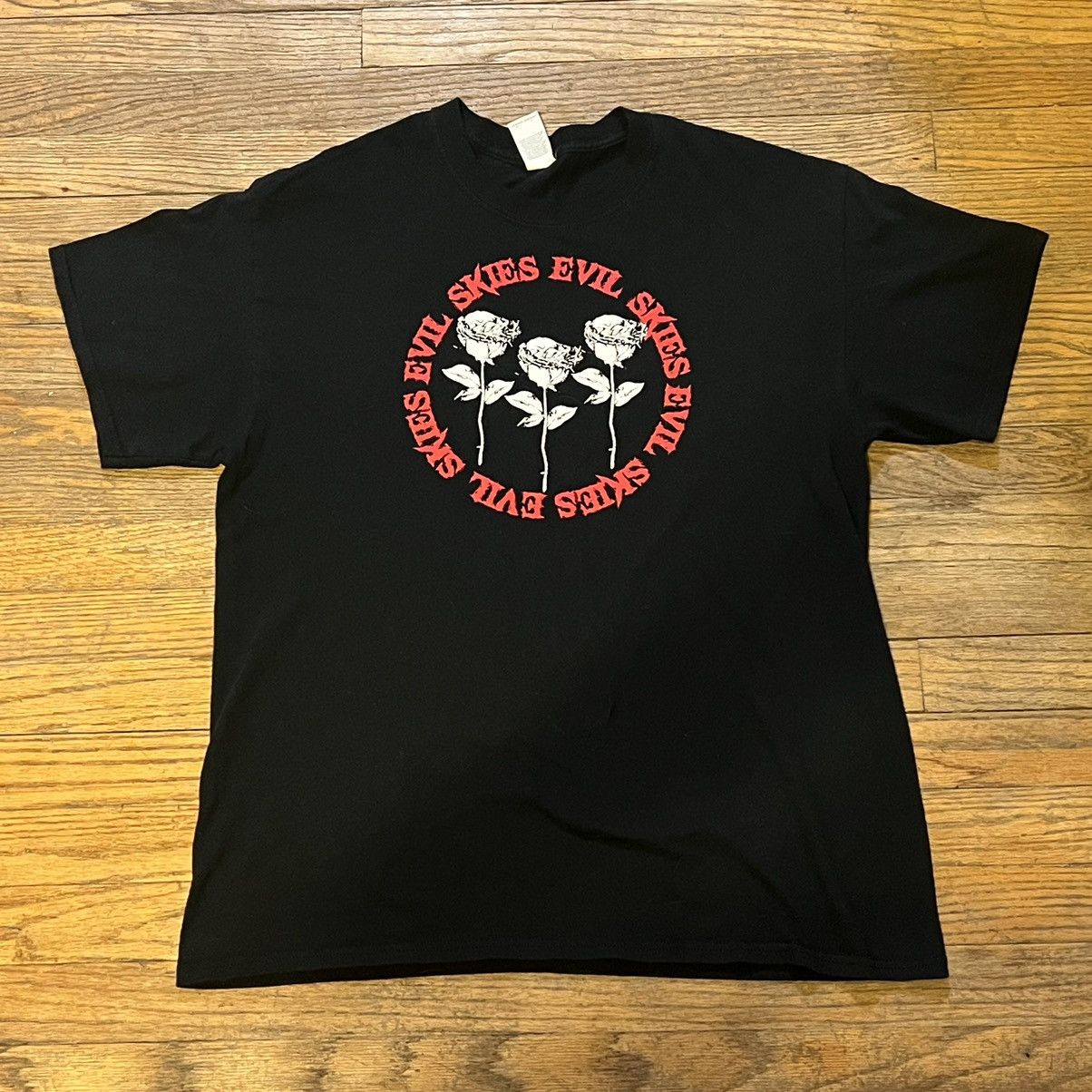 Half Evil Lil Skies x Half Evil “Evil Skies” Shirt | Grailed
