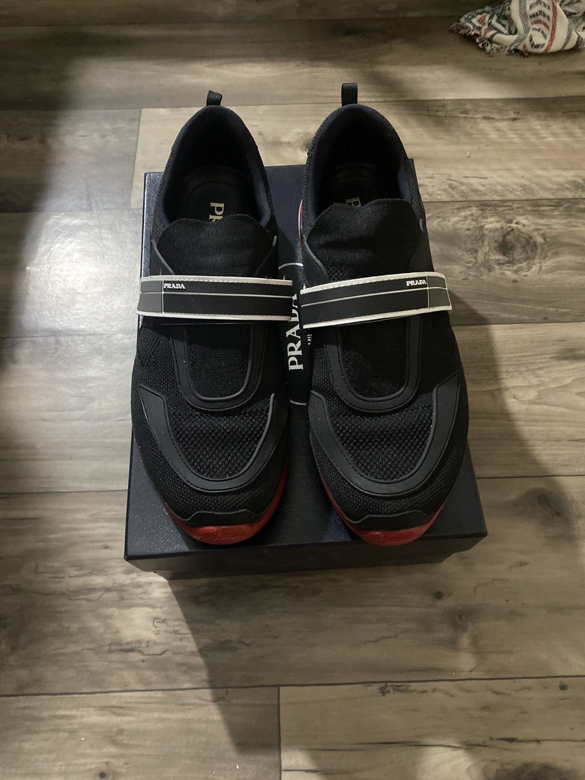 Prada Prada cloud bust sneakers | Grailed