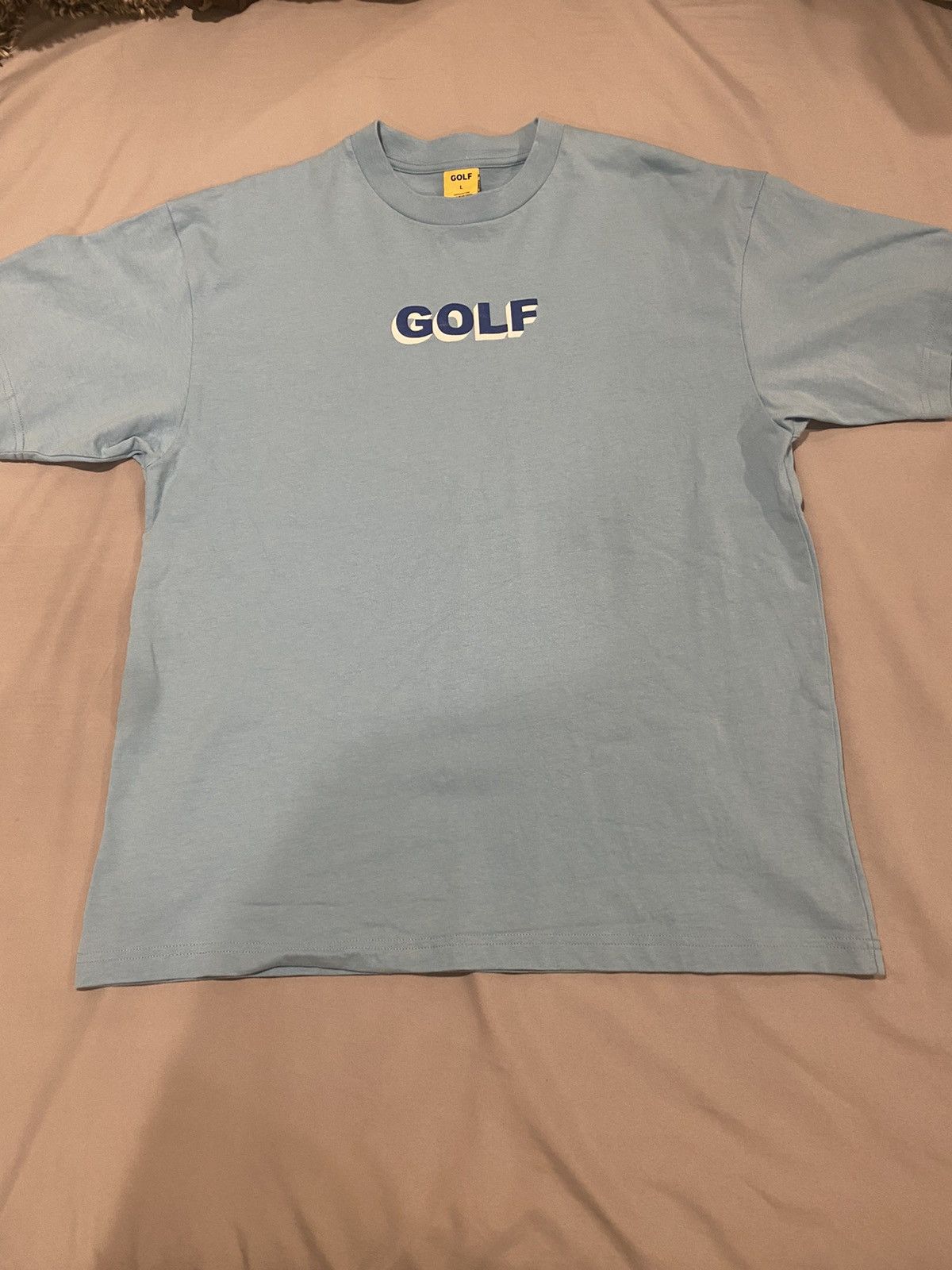 Golf Wang Light Blue Golf Wang Logo Tee | Grailed