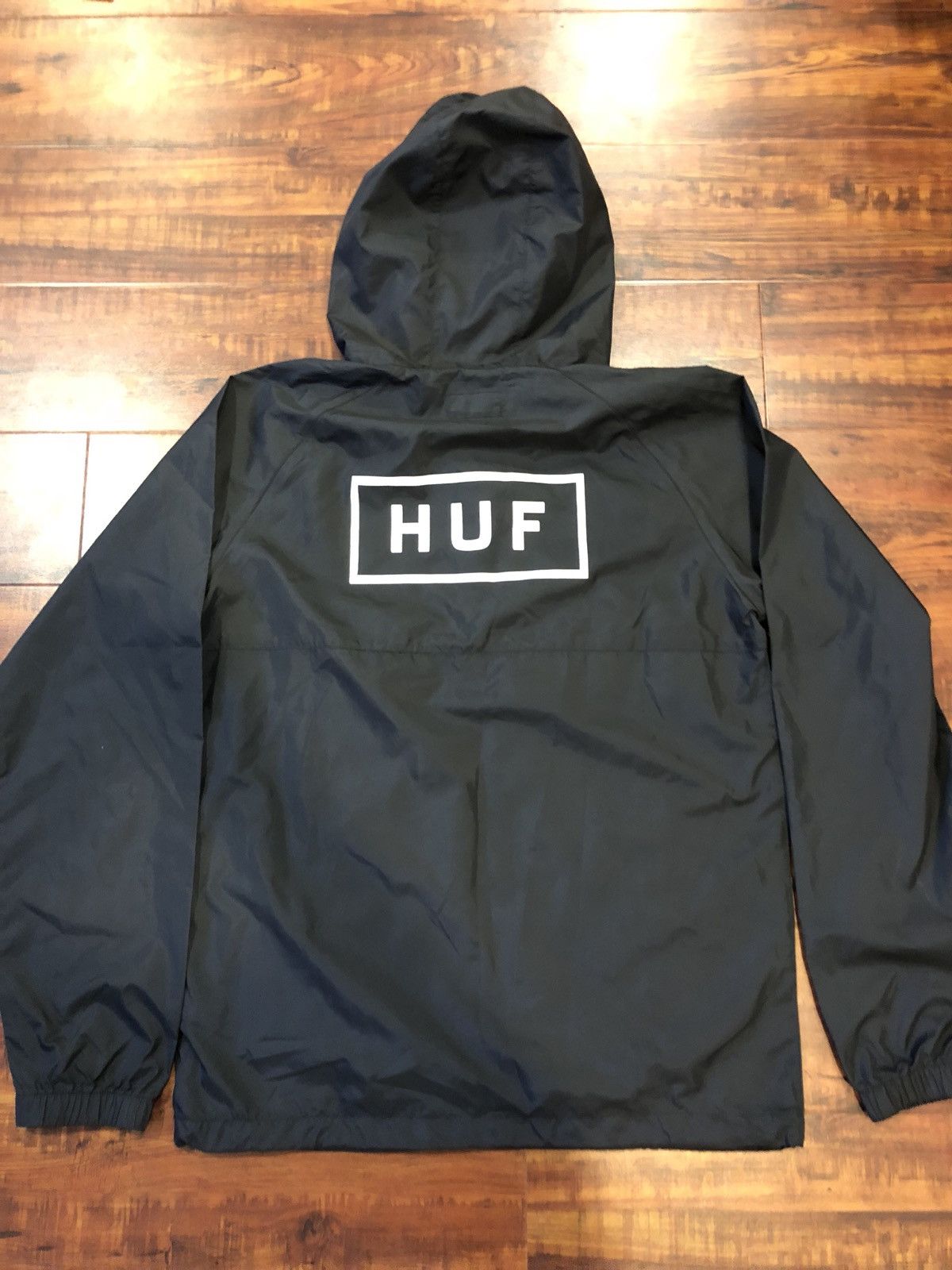 Huf Hug Windbreaker Rain coat jacket | Grailed