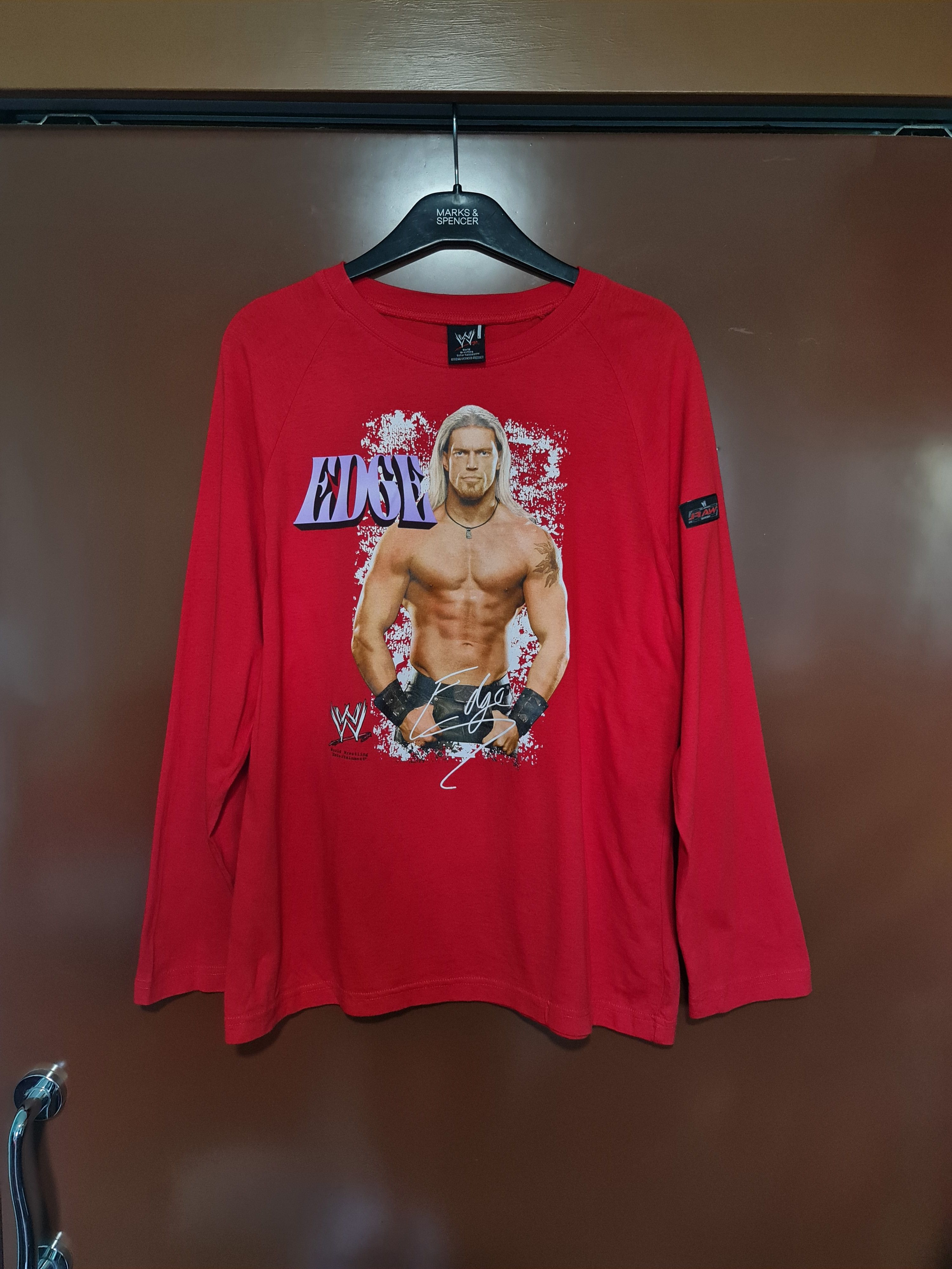 Vintage × Wwe × Wwf Edge WWE LongSleeve | Grailed
