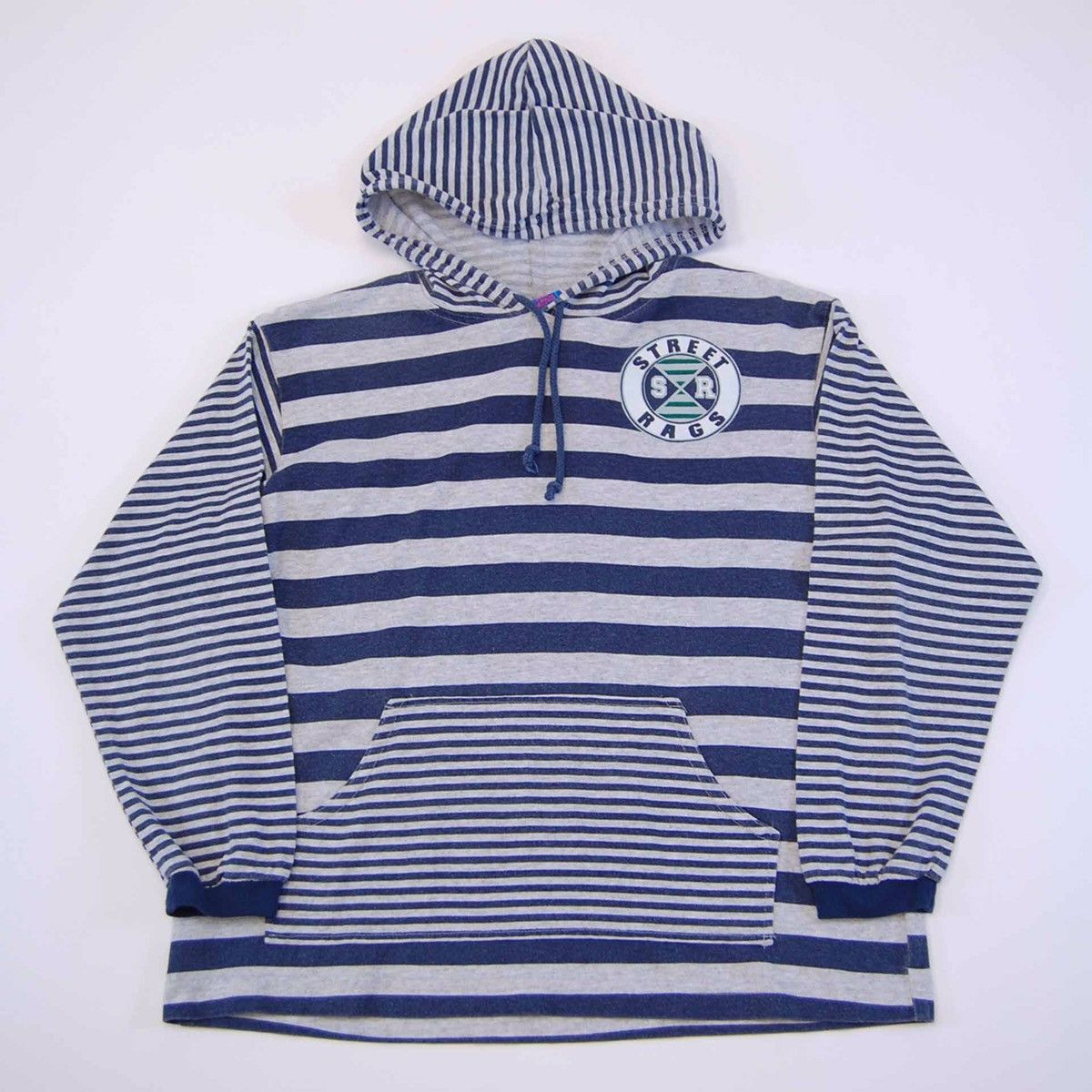 Vintage 90’s Street Rags Hooded Longsleeve | Grailed