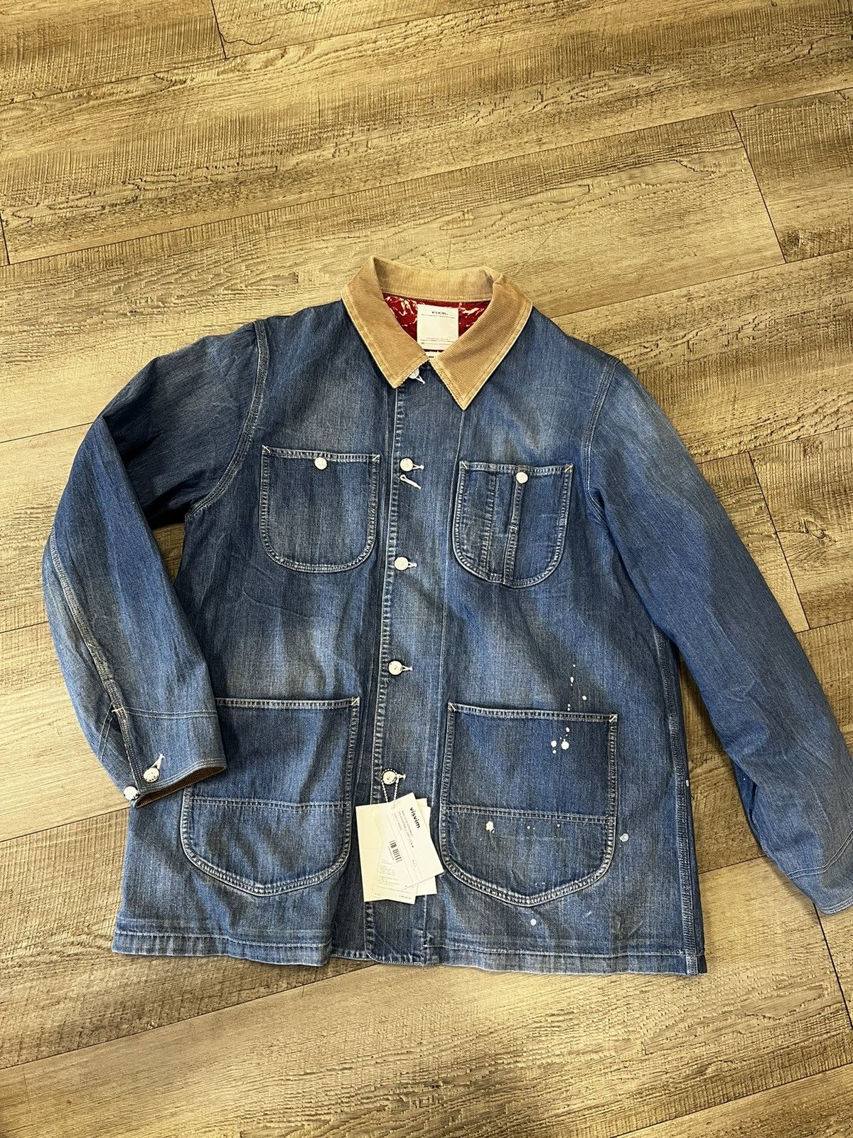 Visvim SS Coverall Dry Denim | Grailed