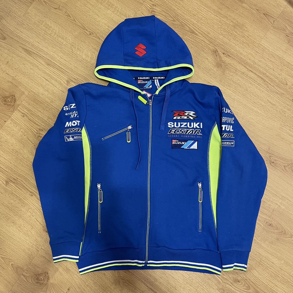 Racing × Streetwear × Vintage Suzuki Team GSX-R Official Fleece Full ...