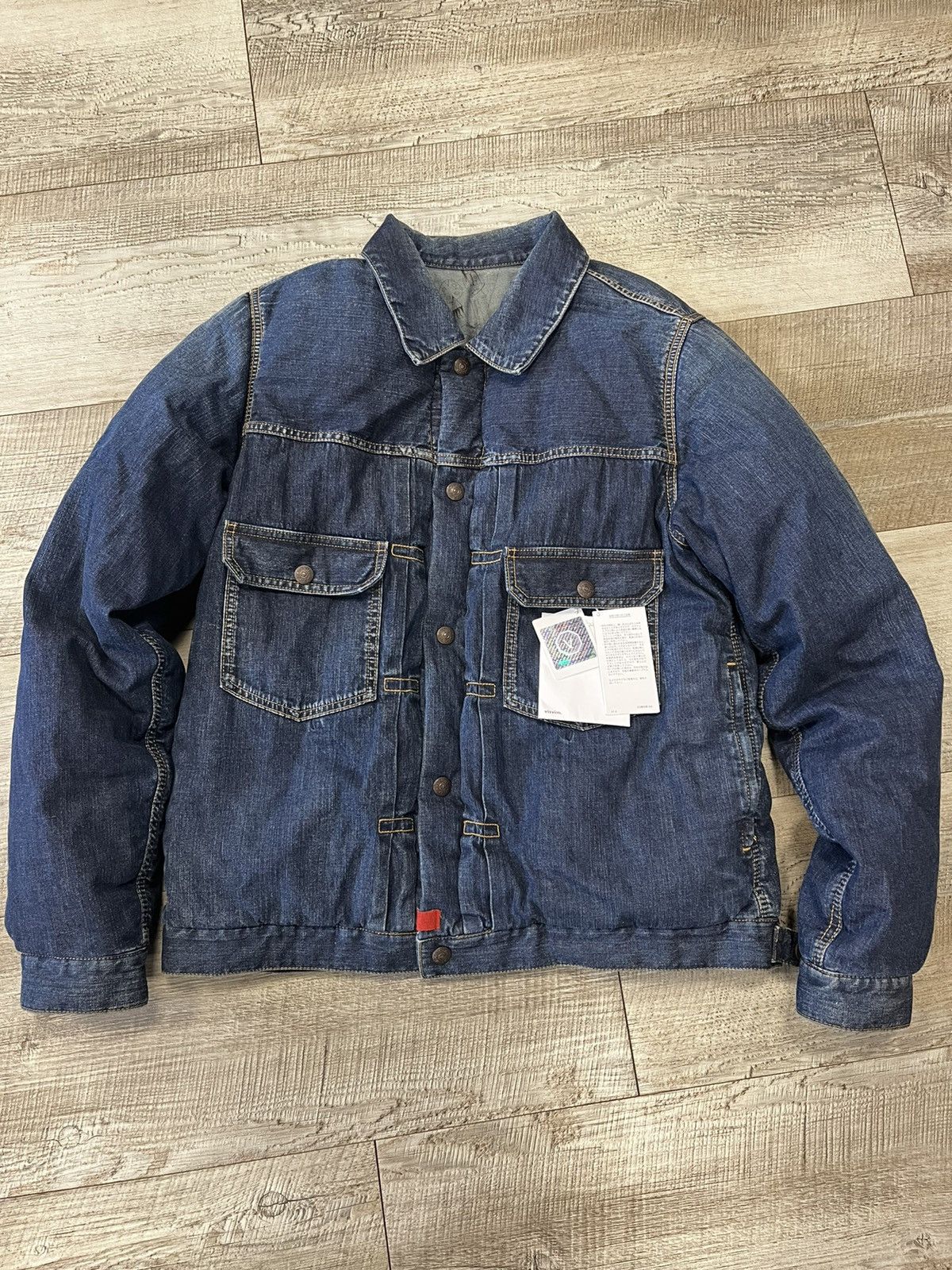 Visvim Denim kerchief jacket | Grailed