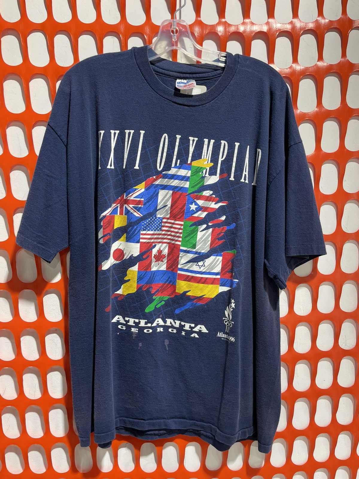 Hanes × Usa Olympics × Vintage 1996 Atlanta USA Olympic Games Country ...